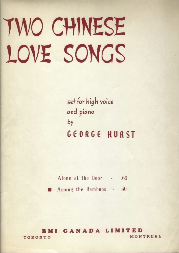 Compositions - George Hurst Archive