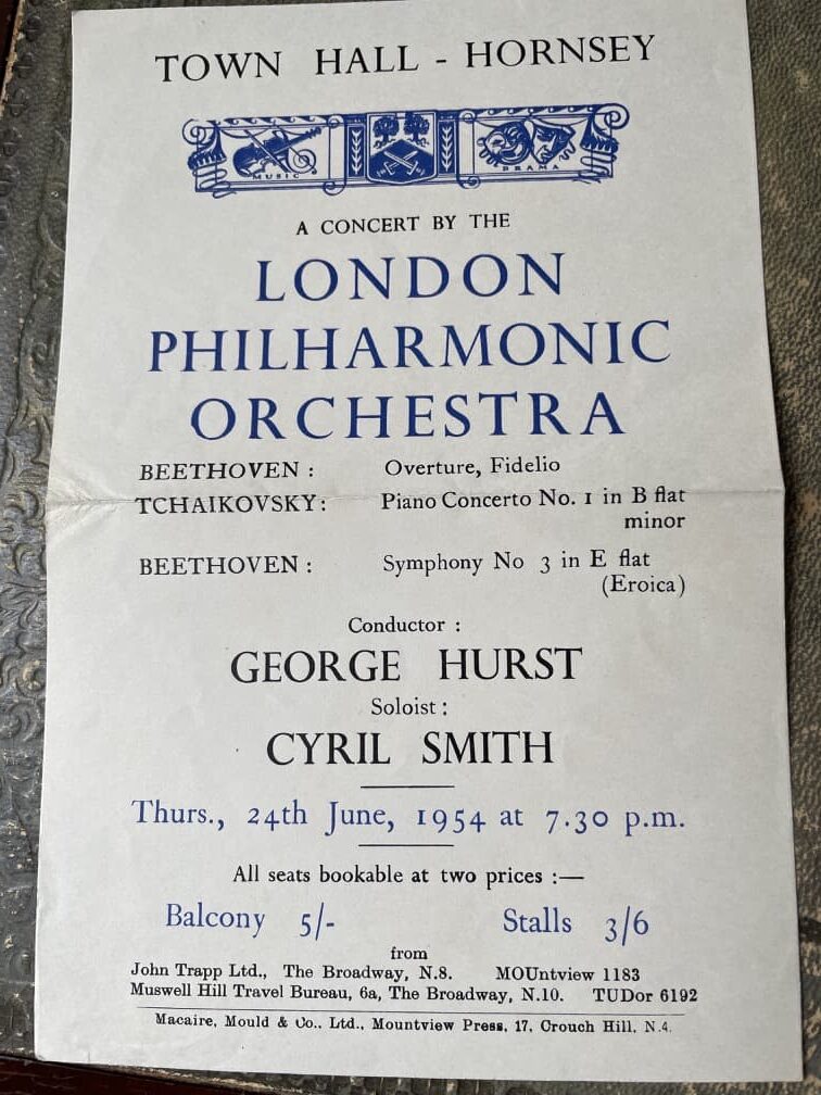 Programme Database - George Hurst Archive